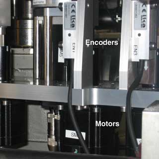 SSI interface in JVL integrated QuickStep motors