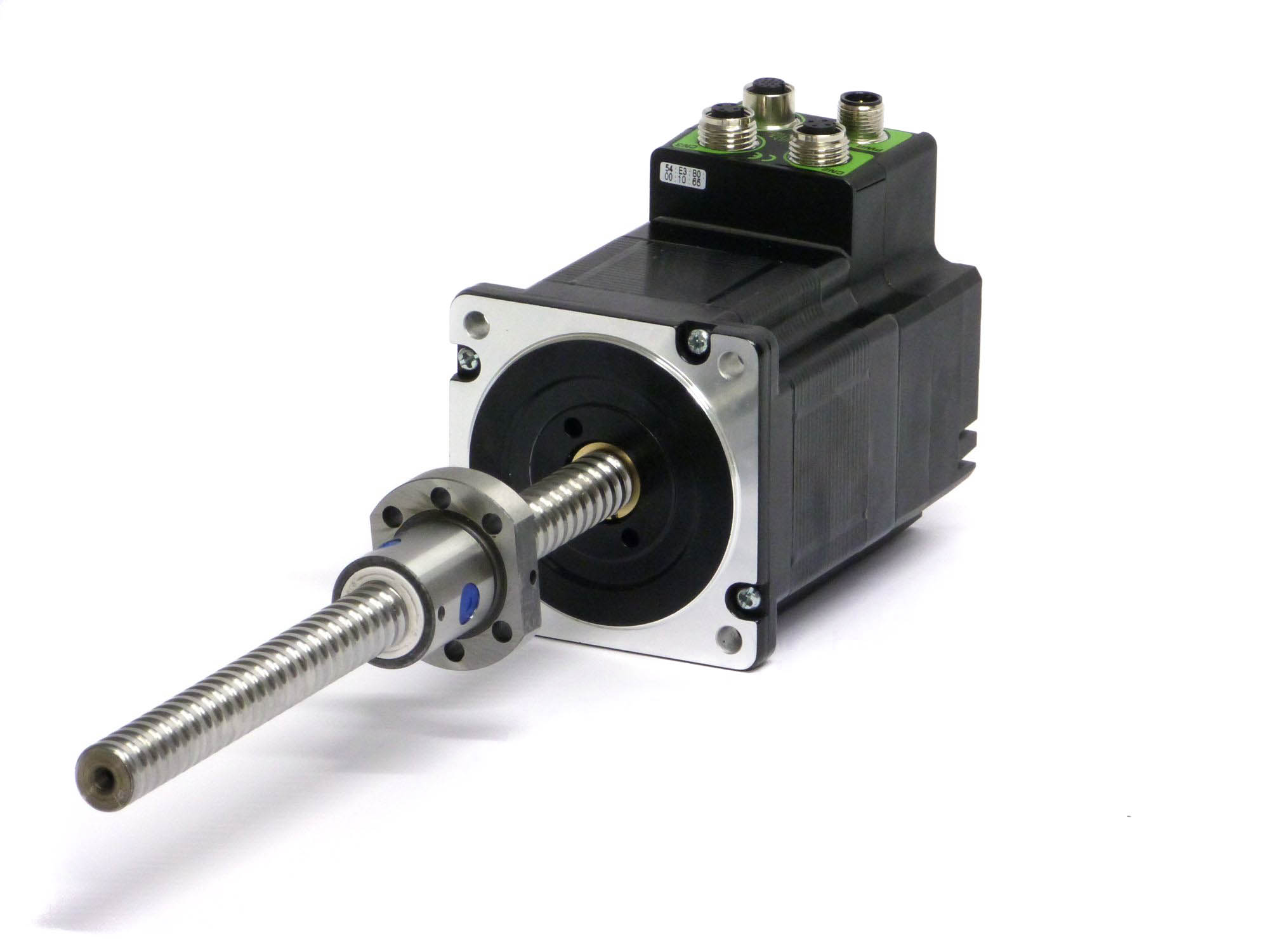Integrated Linear Stepper Motor (with Ball Screw) - Photo MIL34 Integrated Linear Stepper Motor (with Ball Screw) - Photo MIL34