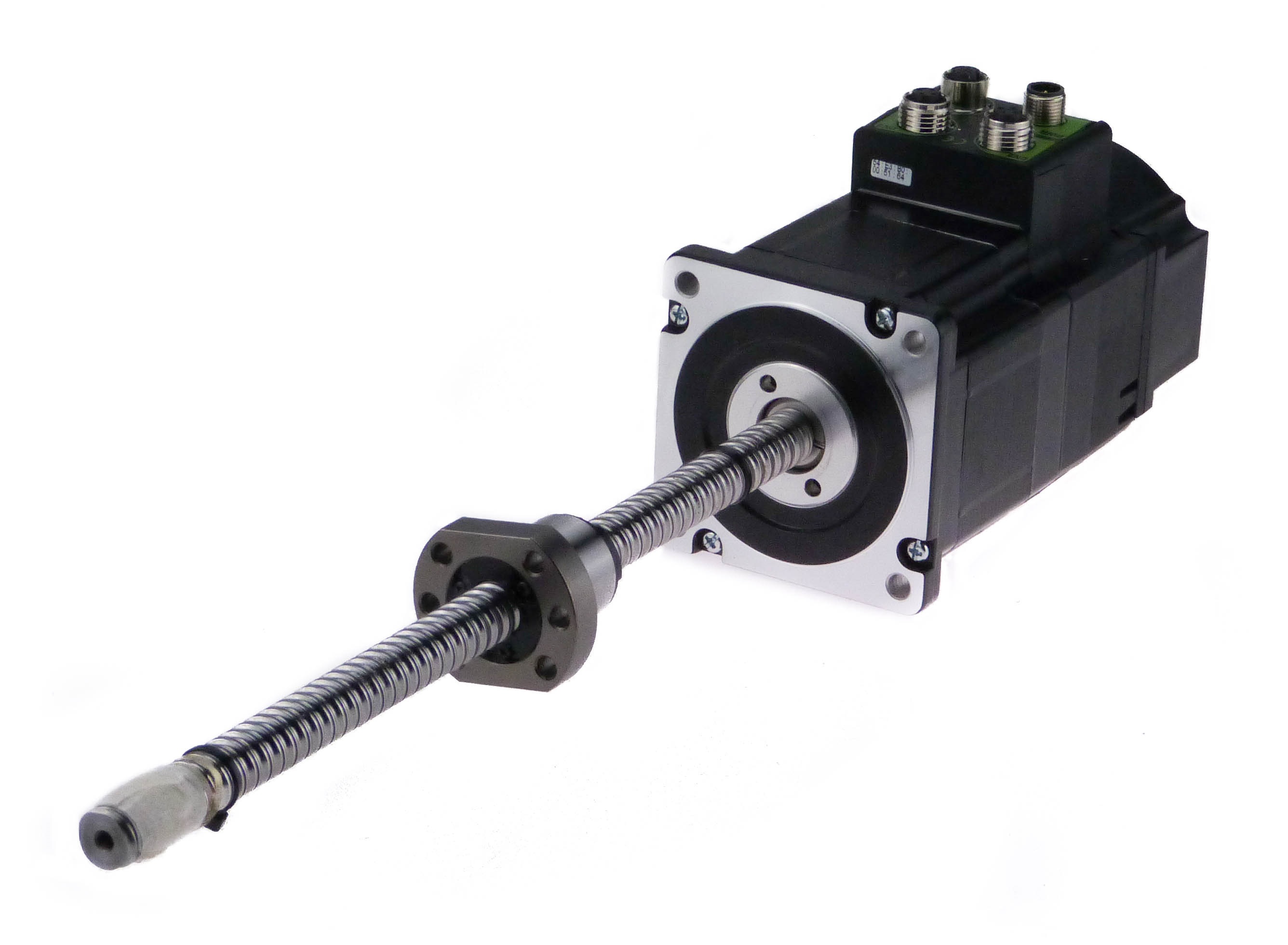 Integrated Linear Stepper Motor (with Ball Screw) - Photo MIL34 Integrated Linear Stepper Motor (with Ball Screw) - Photo MIL34